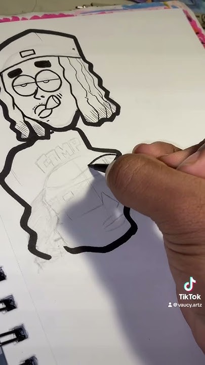 How to DRAW Eazy E INTO A Cartoon Character!!! #eazye #art #artist # ...