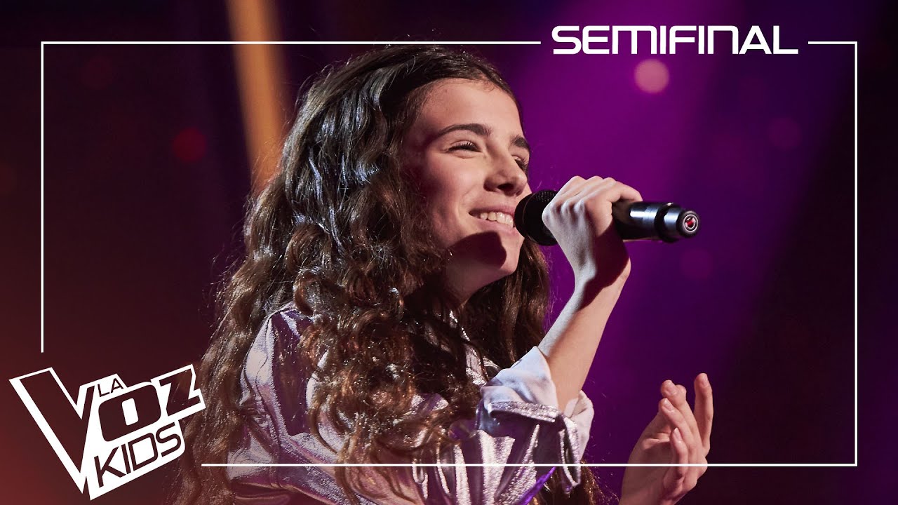 Martina Fernández canta "Aunque tú no lo sepas" | Semifinal | La Voz ...