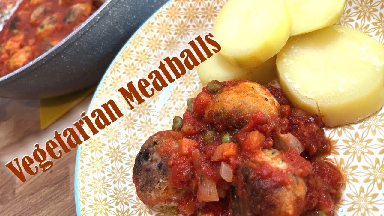 Fluffy & Delicious Vegetarian Meatballs -New & Improved Recipe - YouTube