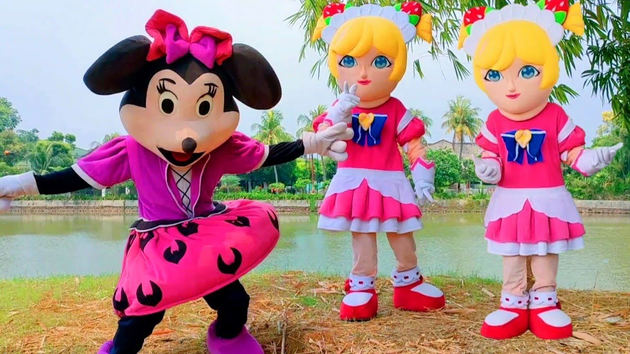 TikTok Minnie Mouse Mascot Badut Game Hero Chang'e Mobile Legends ...