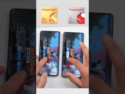 Speed Test - SD 8s Gen 3 vs SD 7+ Gen 3
