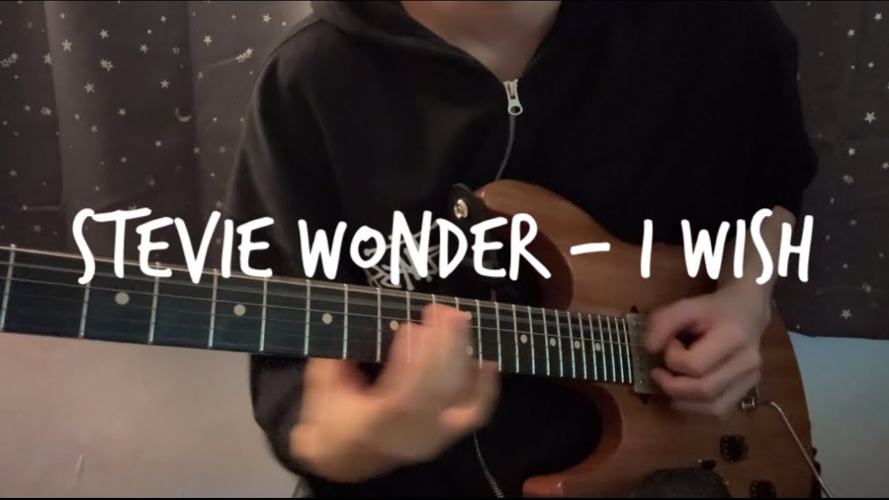 Stevie Wonder - I Wish (guitar cover) - YouTube