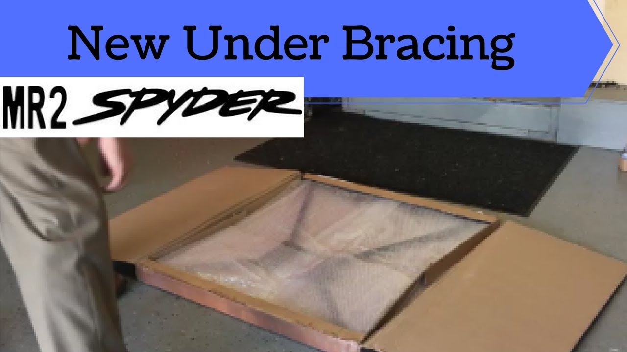 MR2 Spyder New Under Brace - YouTube