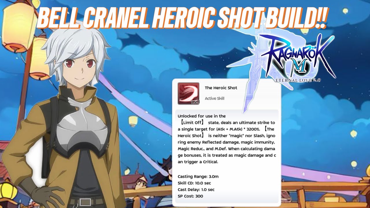 BELL CRANEL HEROIC SHOT BUILD!! LET’S TEST IT!! - YouTube