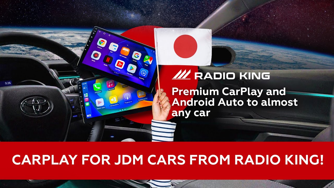 Carplay for JDM Cars from Radio King! - YouTube