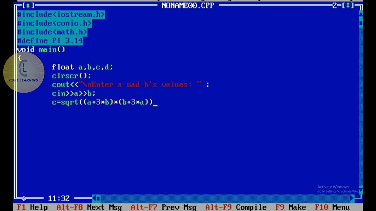 C++ | Math 'ellipse - find circumference' | CodeLearning - YouTube