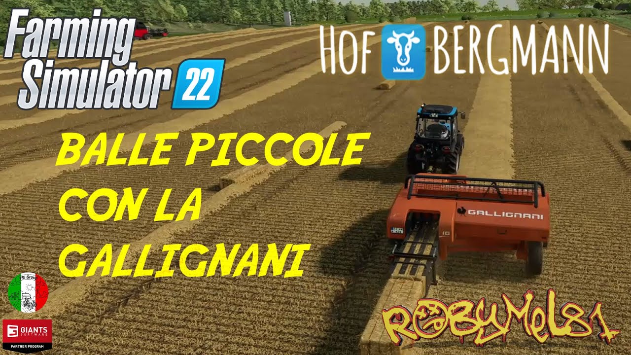 FARMING SIMULATOR 22 - ITA - HOF BERGMANN 22 - 17 - Balle piccole con ...
