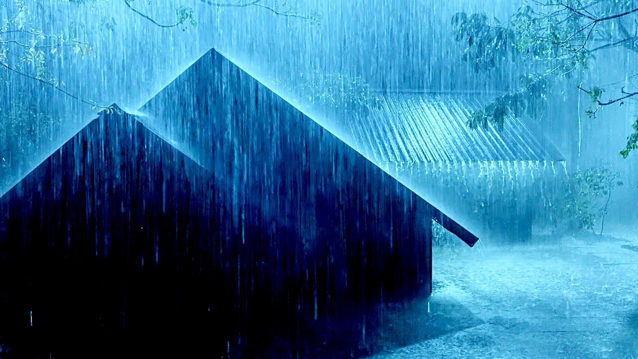 Comfortable sound of rain|Come to bed, close your eyes and feel the ...