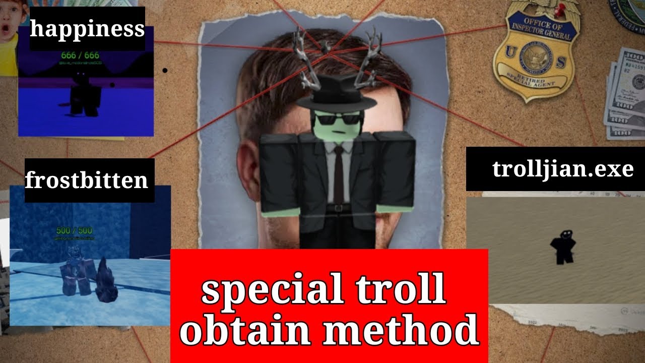 How to get all the special obtained troll | Trollge incident divergence ...