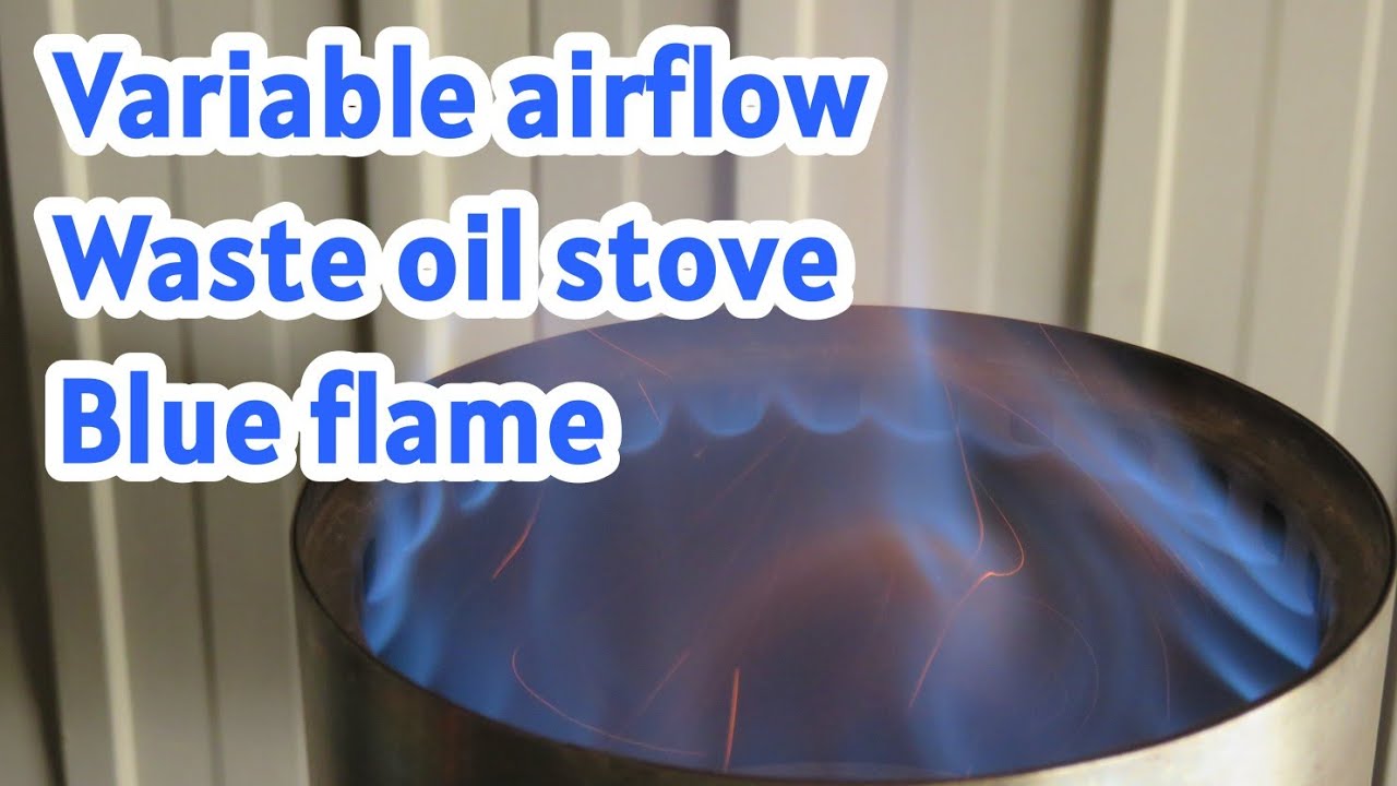 Variable airflow for blower fan. Waste oil burner, 【014】En ver. - YouTube