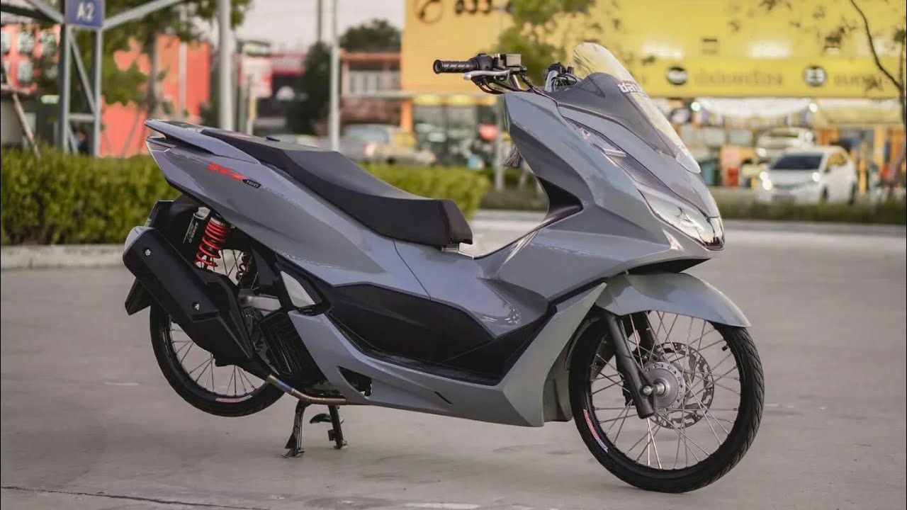 Honda PCX Modifications Simple & Clean - YouTube