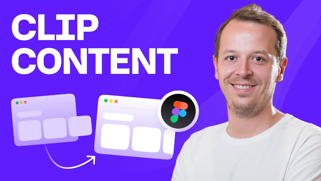 How to clip contents to Frame in Figma - YouTube