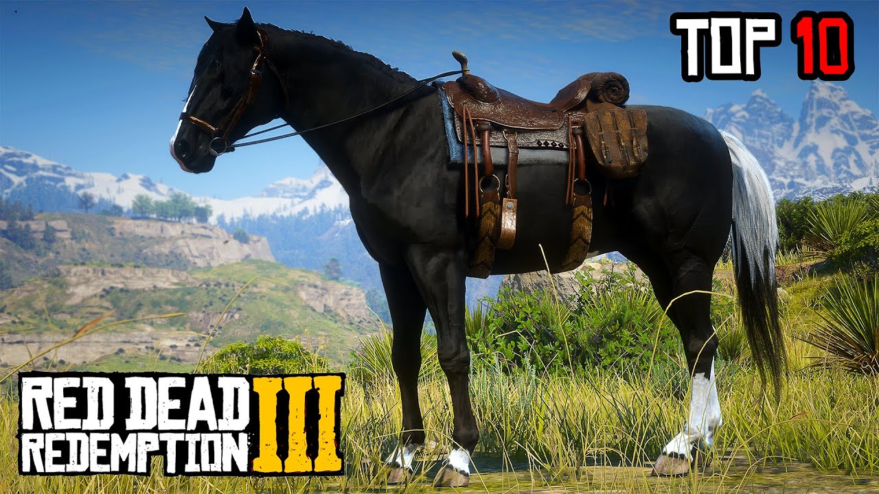 Top 10 Horses We NEED in Red Dead Redemption 3! (RDR3) - YouTube