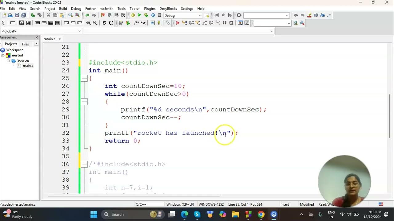 about while ,do while loop with example program. - YouTube
