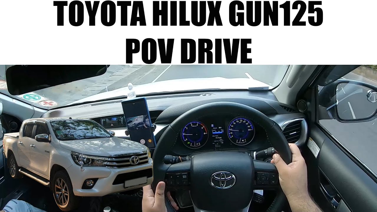 Toyota Hilux GUN125 POV Drive - YouTube