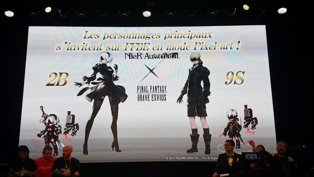 FAN FESTA 2017 - News Nier automata 2B, 2A et bien plus! - YouTube