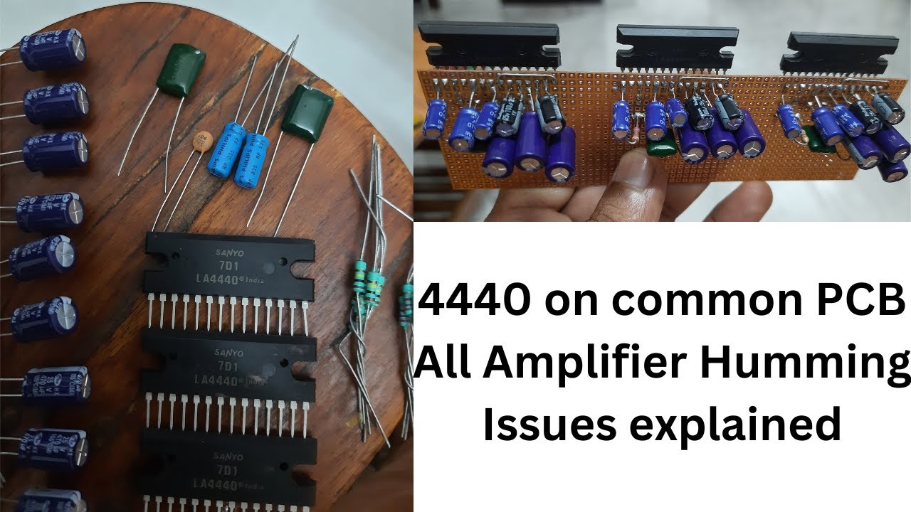#4440 Assembling On a Common PCB#HUMMING Issue of 4440 and all ...