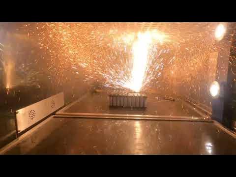 Lithium-ion Battery Fire Suppression in 3 Seconds - YouTube