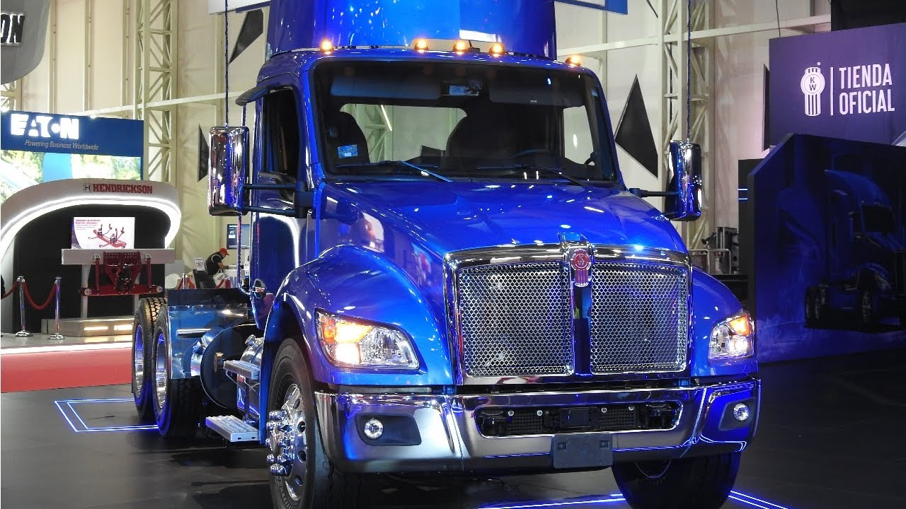 NUEVO Kenworth T380 Day Cab En Expo Transporte Anpact 2022 - YouTube