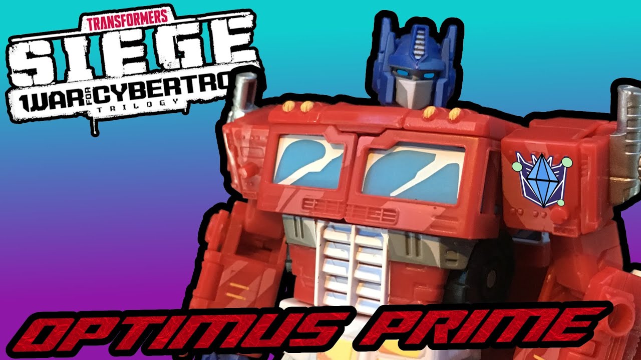 WFC siege 35th Anniversary optimus prime : Cell shaded - YouTube