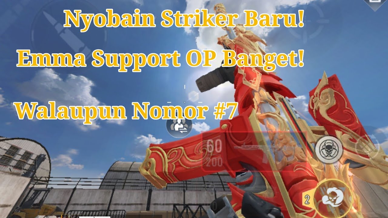 Mencoba Striker support OP "Emma" [BloodStrike] [Indonesia] - YouTube