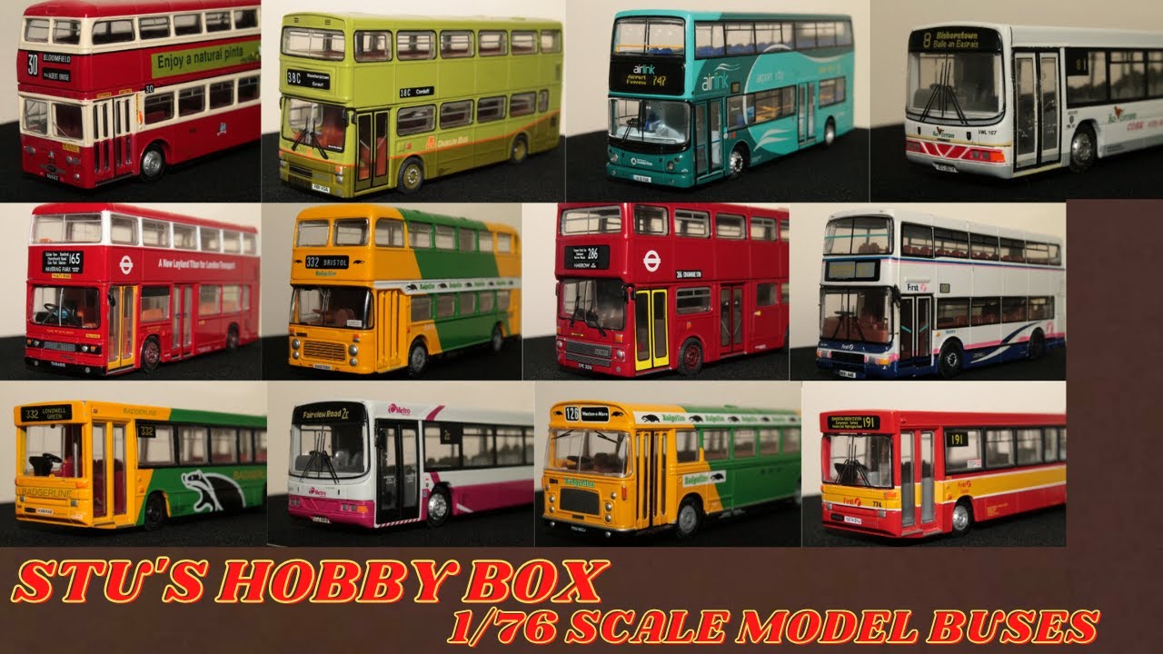 All My 1/76 Scale Model Buses 2021 Video - YouTube