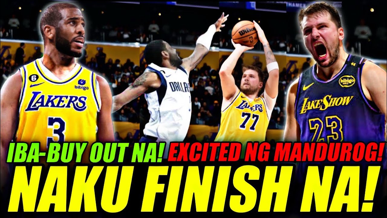 NAKU FINISH NA! CHRIS PAUL SA LAKERS! IBA IBUY OUT NA! LUKA BINANTAAN ...