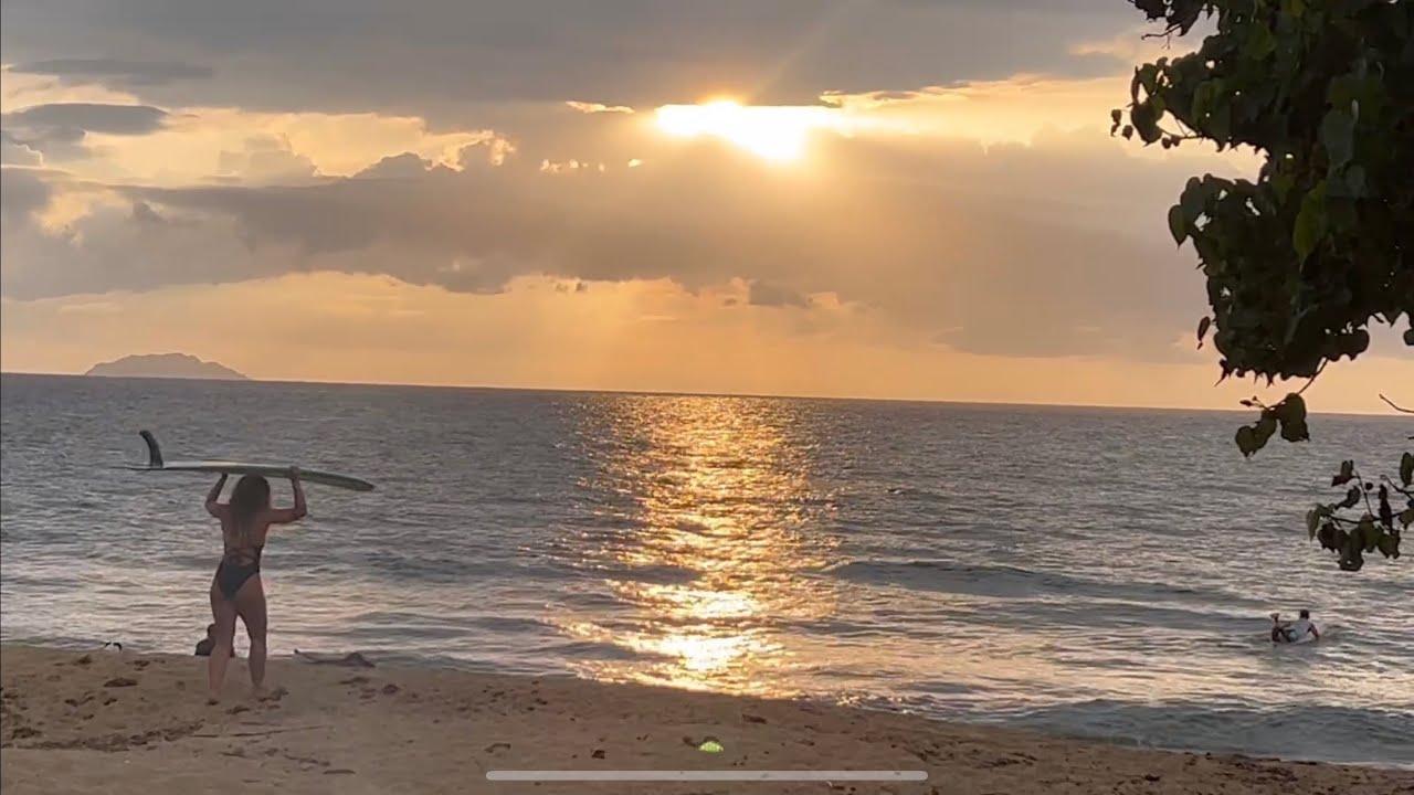 Camping Rincón Puerto Rico playa Domes - YouTube