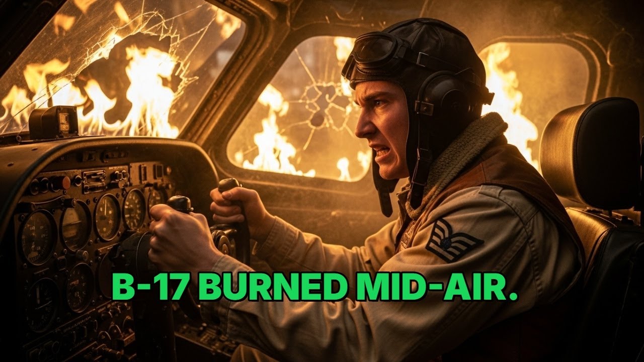 The Hero Pilot Who Held a Burning B-17 Together | Medal of Honor WWII ...