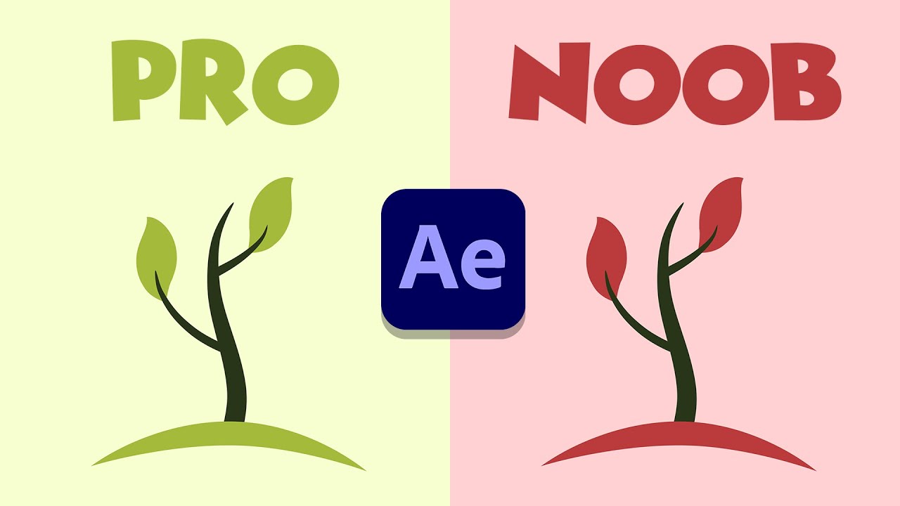 Pro vs Noob | Motion Graphics Comparison - YouTube