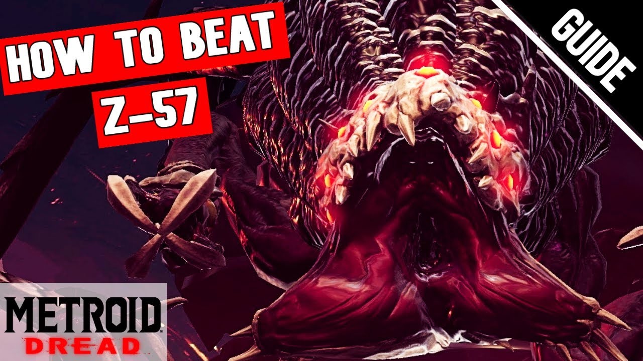 Metroid Dread: HOW TO BEAT EXPERIMENT NO. Z-57 - YouTube