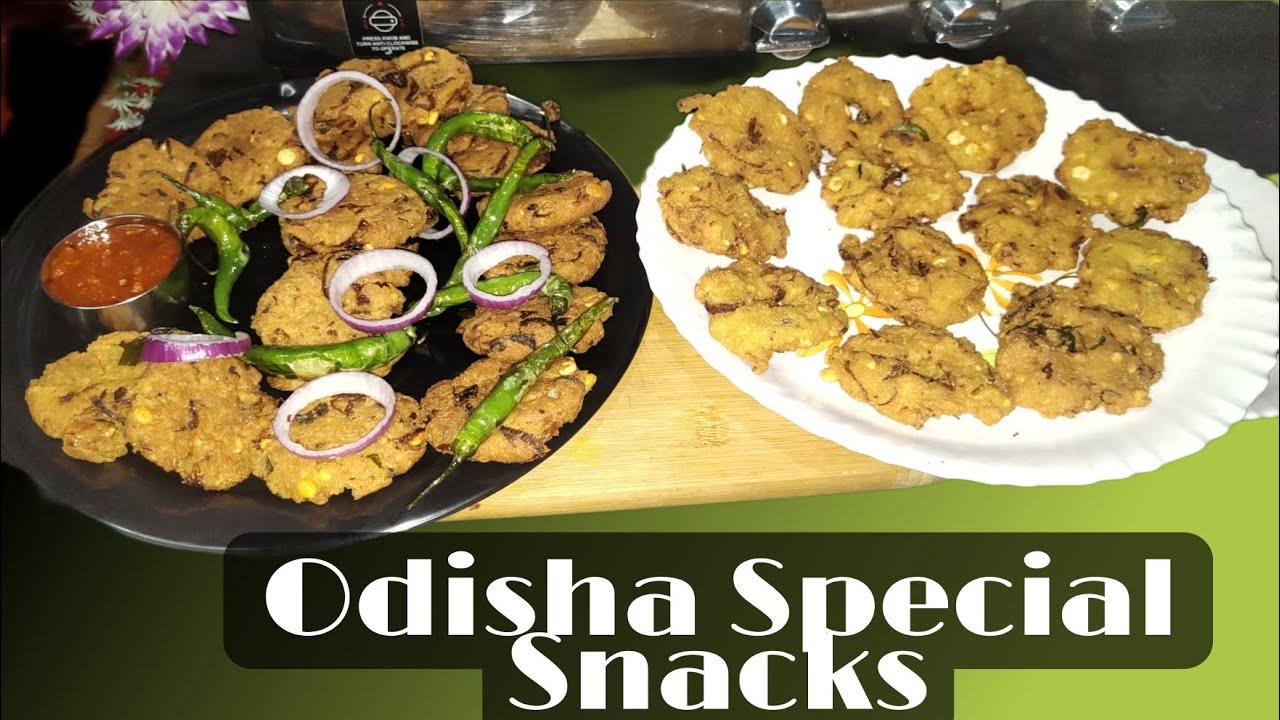 Odisha Special Snacks | Tasty Chana Dal Vada Recipe | Fast Process Of ...
