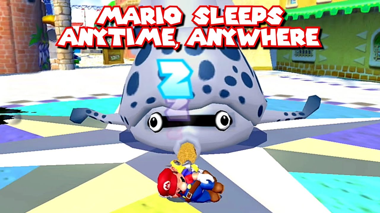 20 Comfy Sleeping Spots (Part 1) - Super Mario Sunshine | 3D All-Stars ...