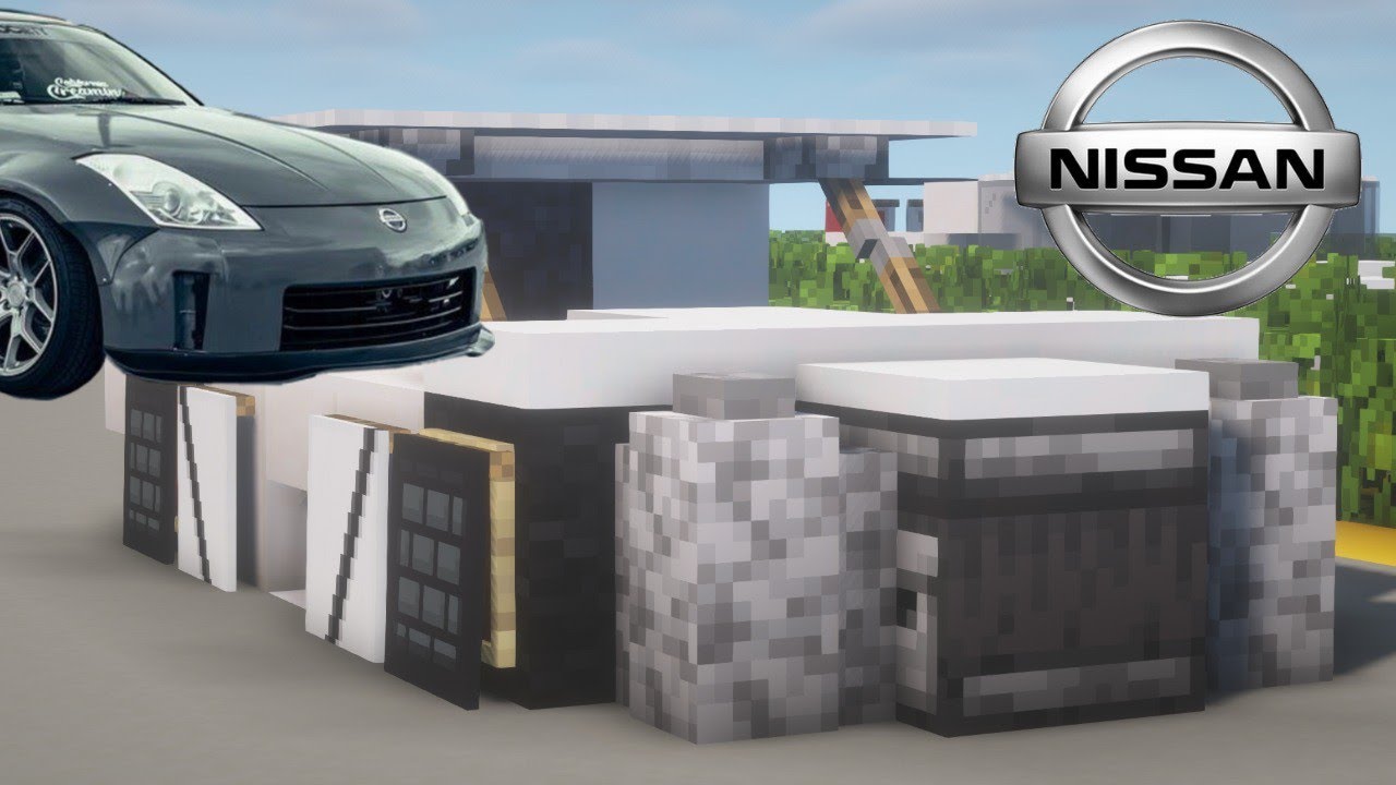NISSAN 350z Minecraft tutorial/Ниссан 350z Маинкрафт туториал - YouTube