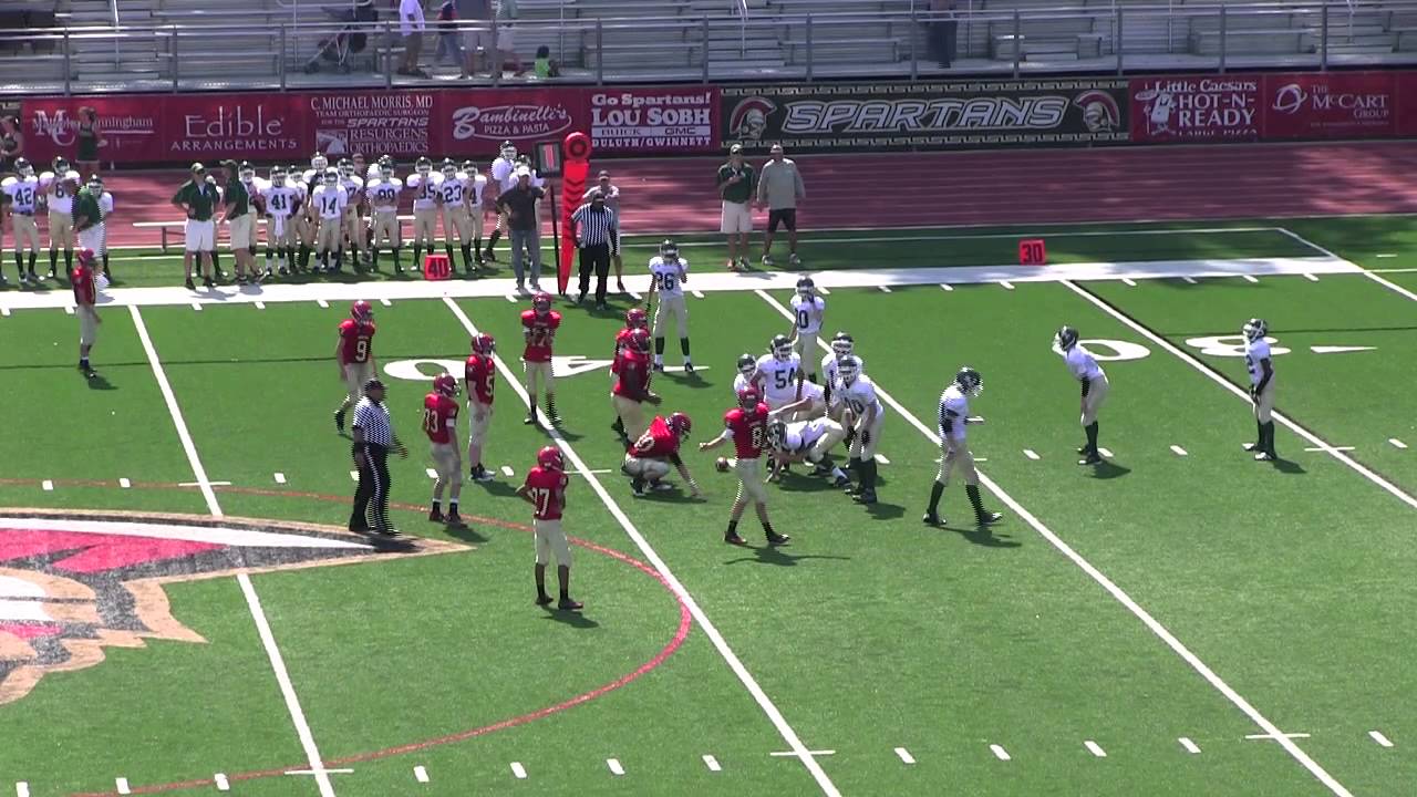 Greater Atlanta Christian School 8th grade football vs Blessed Trinity ...