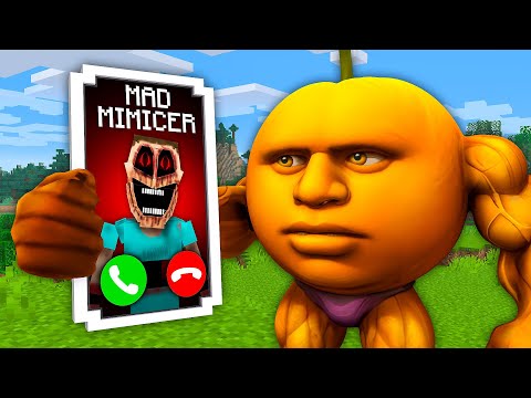 MAD MIMICER call UDIN DIN DIN DUN in Minecraft