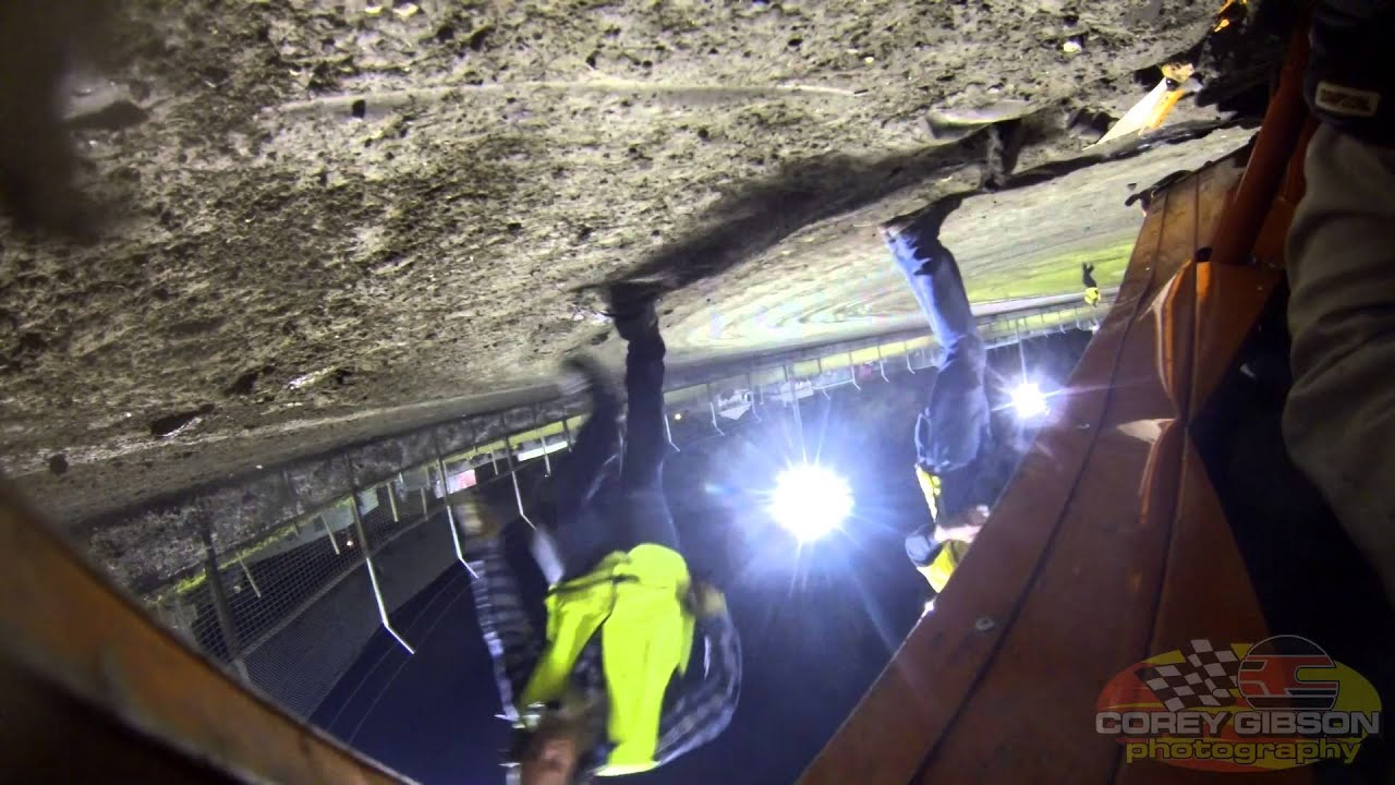 Craig Vosbergen's Rollover, Australian Late Model Sedan Title ...