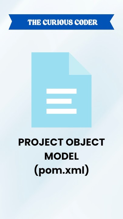 📑 Project Object Model File (pom.xml) Under 1 Min ! #shorts - YouTube