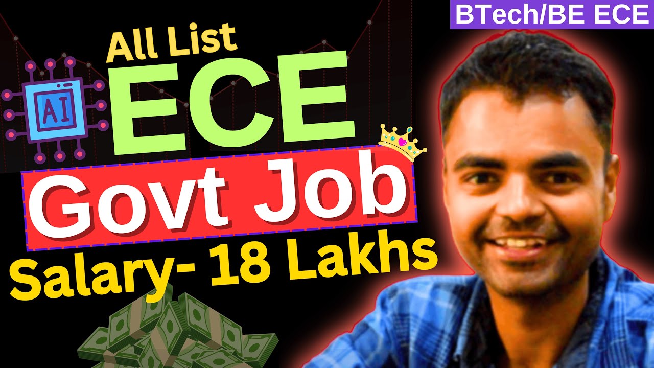 BTech ECE Govt Jobs, High Paying Govt Jobs After ECE Engineering in India #btech #ece #govtjobs ...