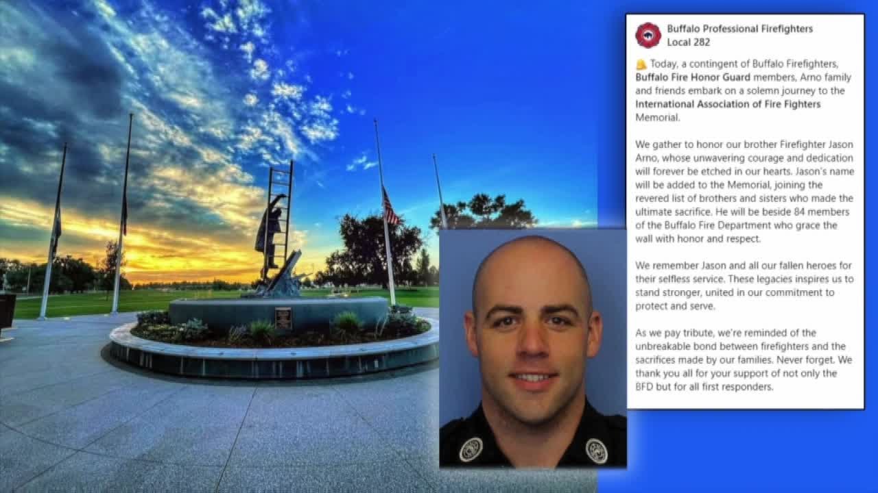 Fallen Buffalo hero Jason Arno being added to International Association ...