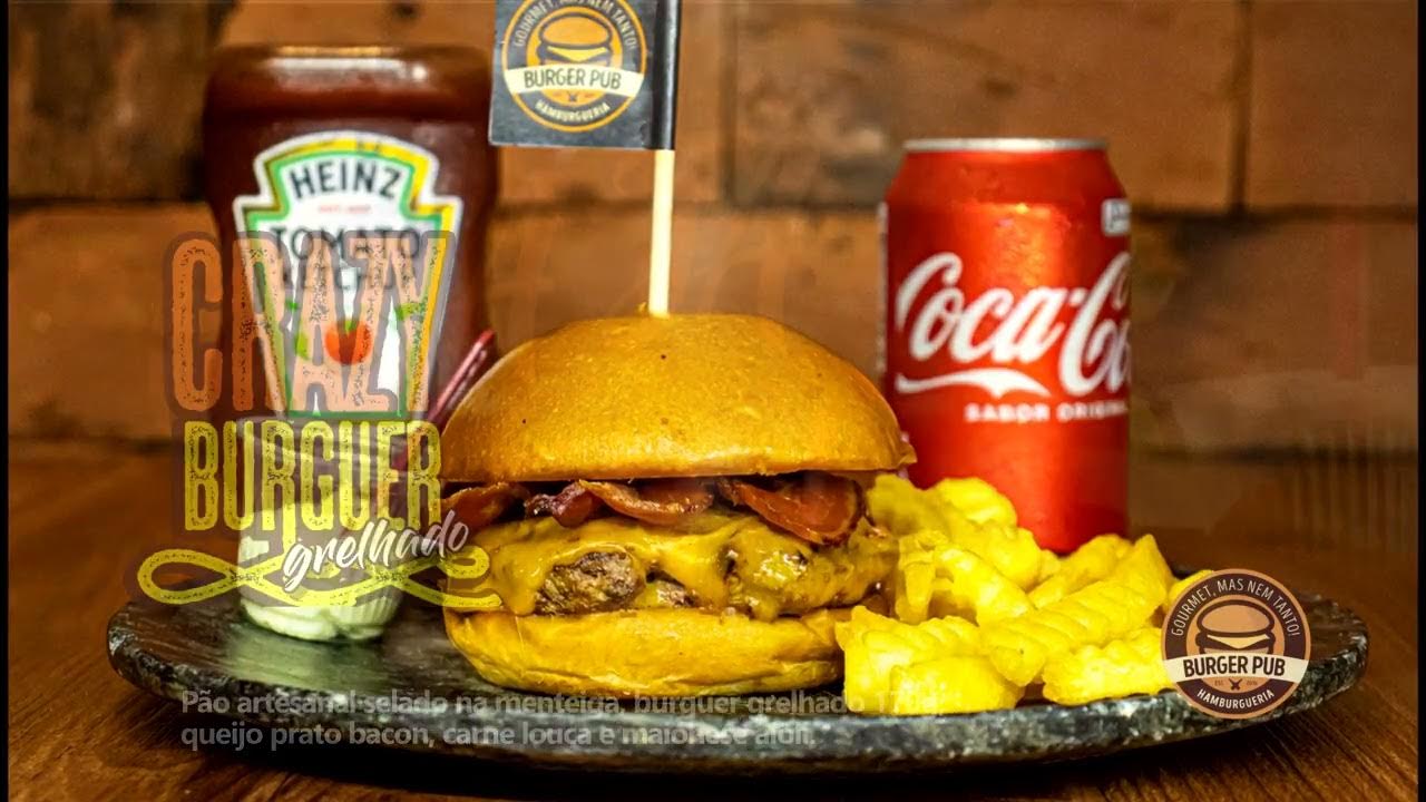 Crazy Burguer - Burguer Pub - YouTube