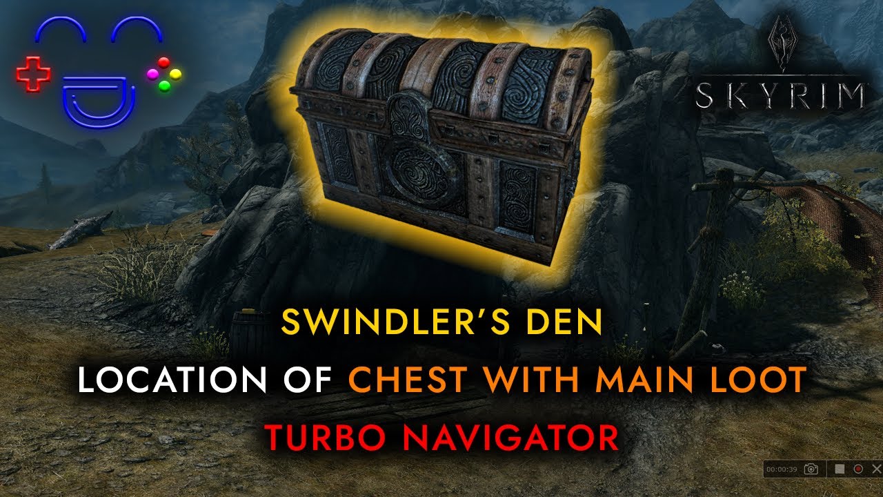 Main Loot Navigator | Swindler's Den | Skyrim - YouTube