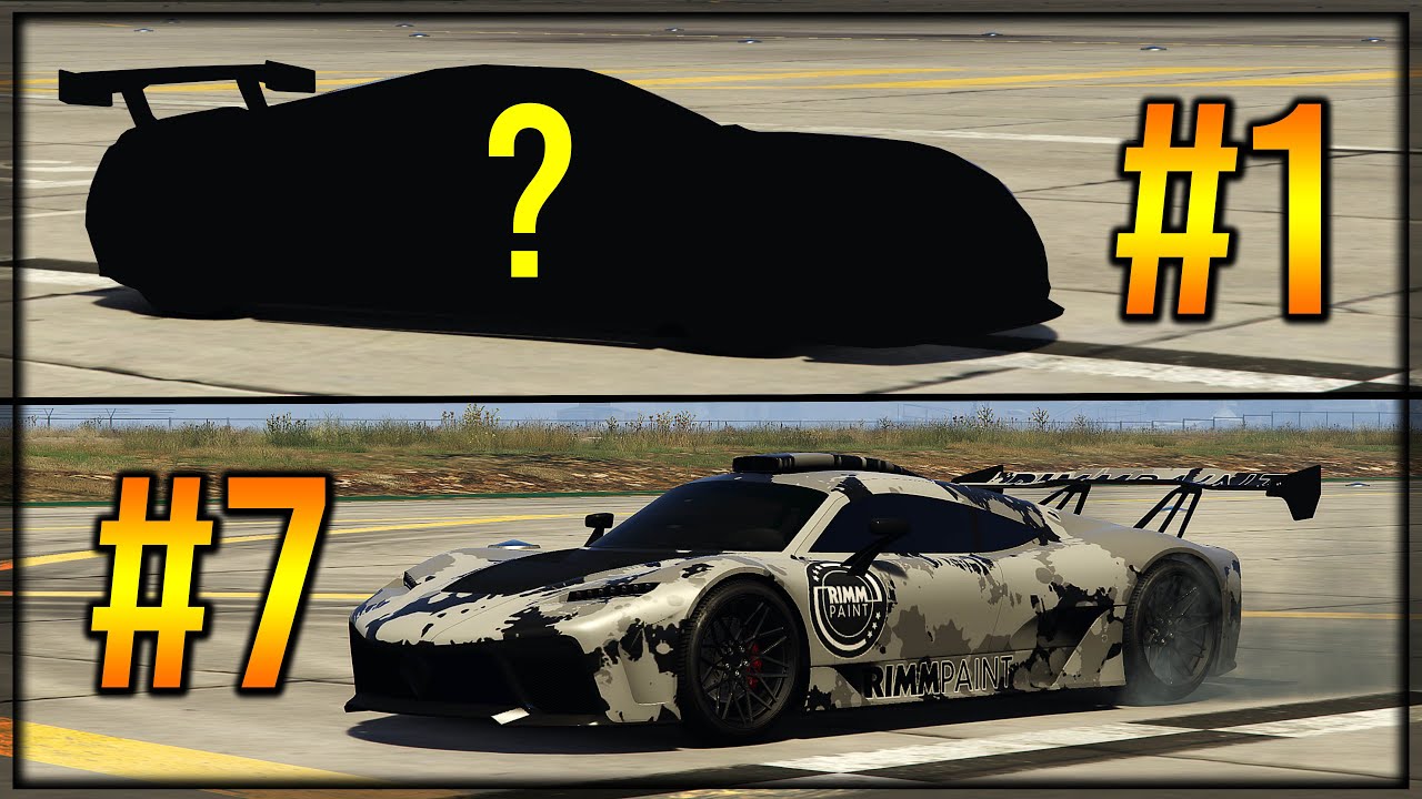 Top 10 Best Super Cars to Use in DRAG RACES | GTA 5 Online - YouTube