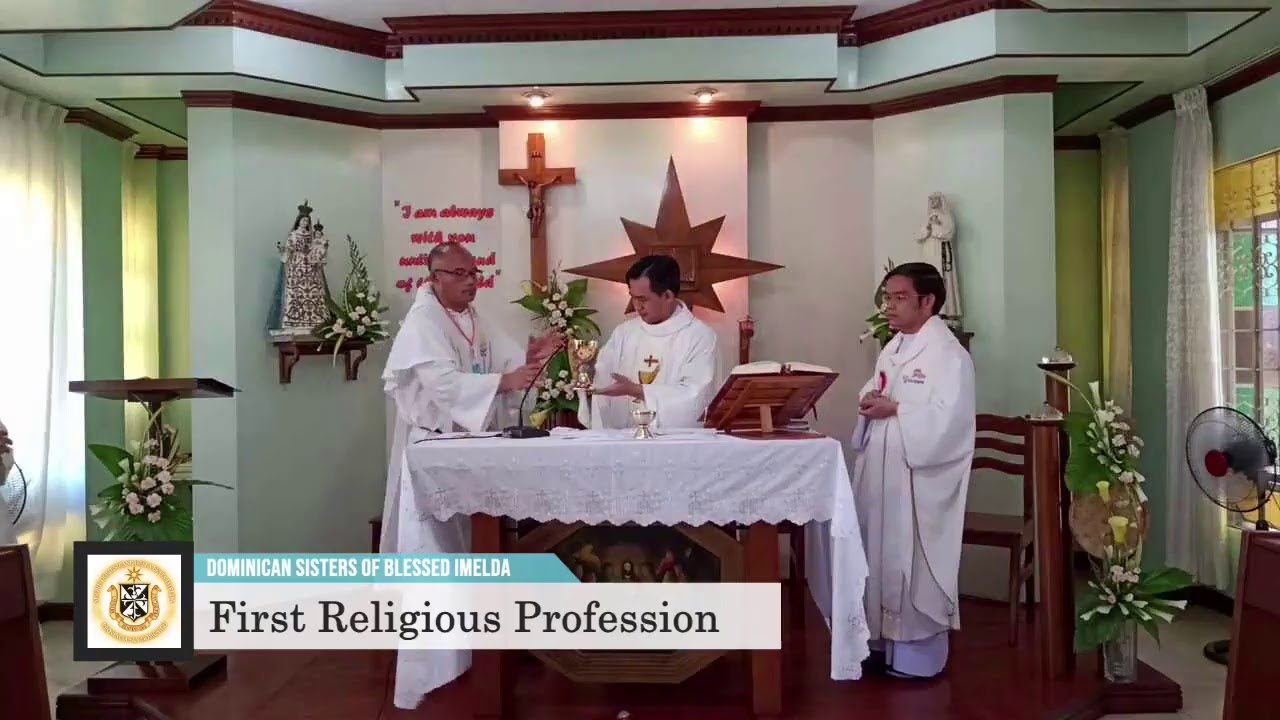 First Religious Profession | May 24, 2020 - YouTube