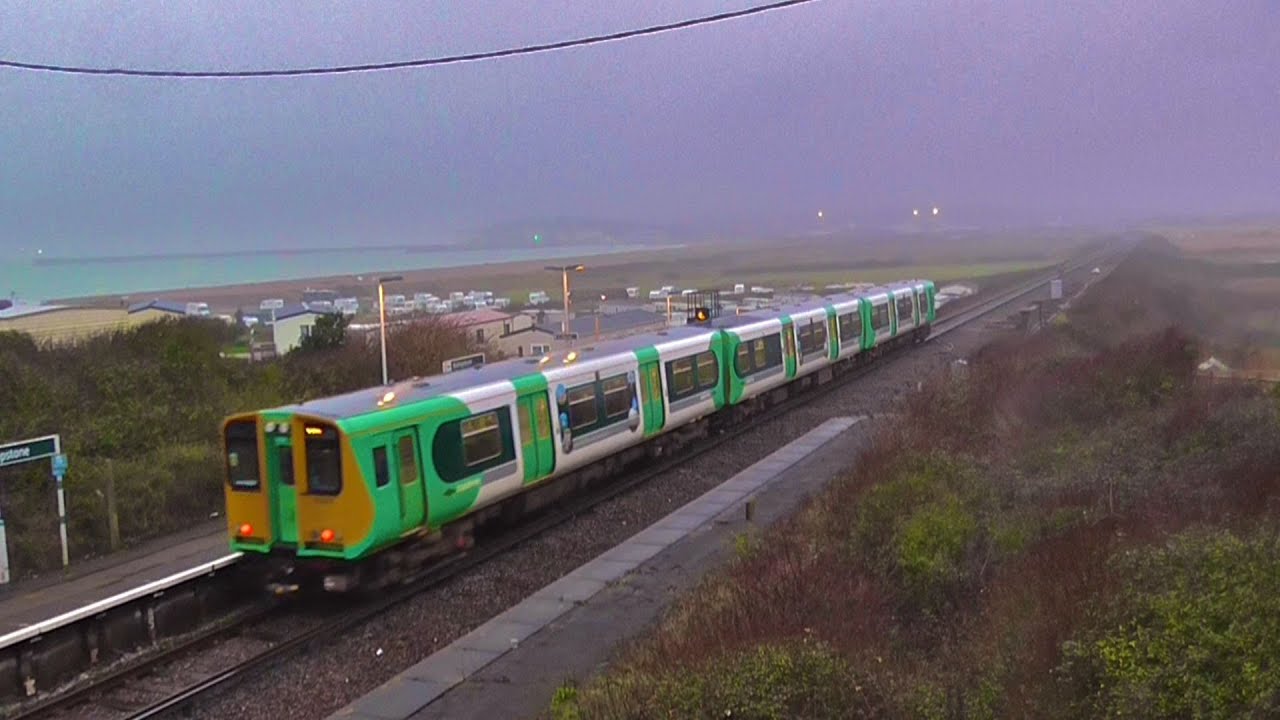 Southern Railway Class 313s At Bishopstone Station - Seaford Branch ...