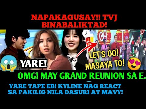 YARE TAPE EB! KYLINE NAG REACT SA PAKILIG NILA DASURI AT MAVY! OMG! MAY ...