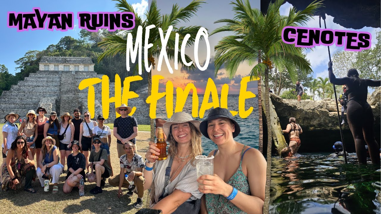 BACKPACKING MEXICO 🇲🇽 Palenque to Tulum - YouTube