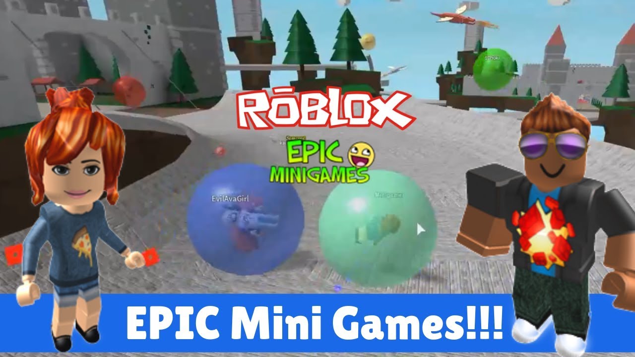 Roblox Epic Mini Games with Kid-A-Loo - YouTube