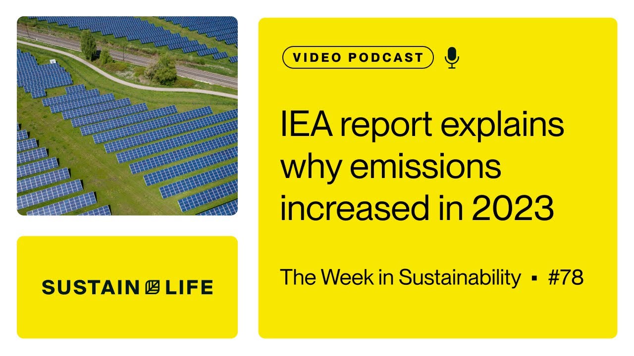 IEA report explain how our emissions increased in 2023 // The Week in ...