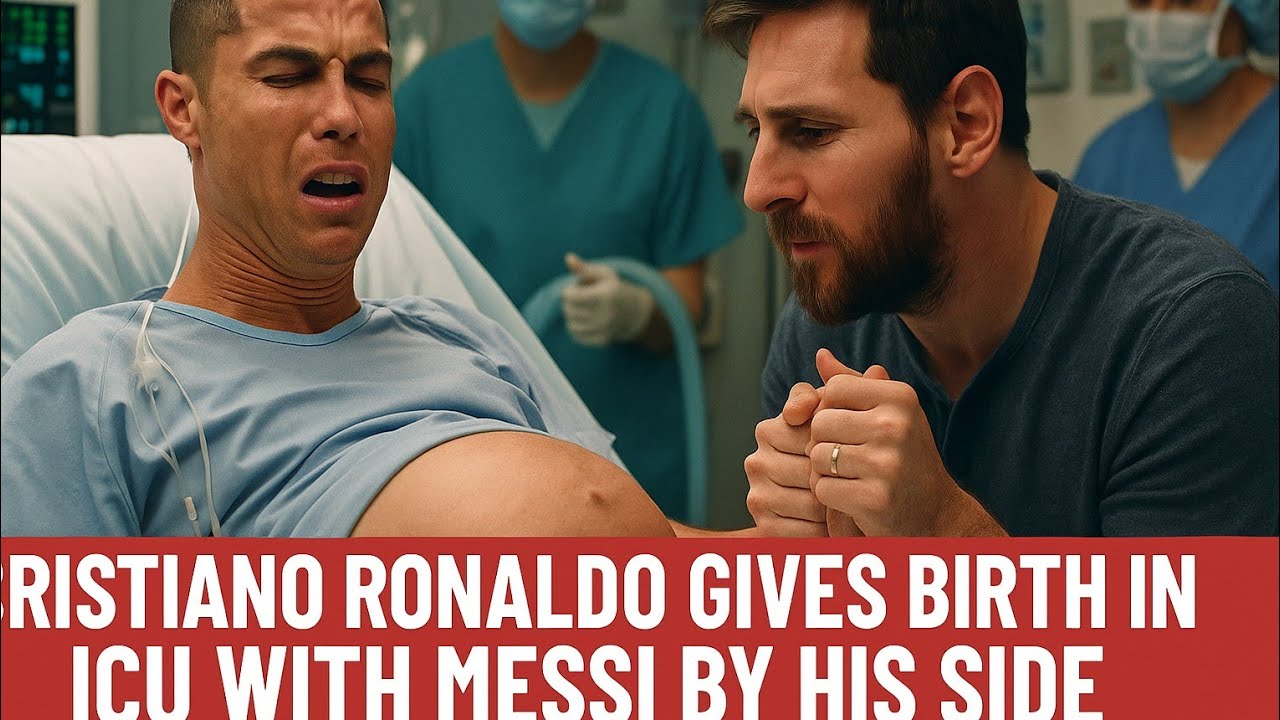 “Cristiano Ronaldo Gives Birth in ICU with Messi by His Side ...